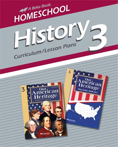 Abeka Product Information Homeschool History 3 Curriculum Lesson Plans